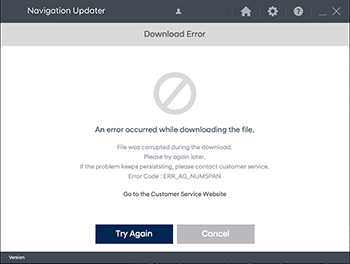 Errors While Downloading